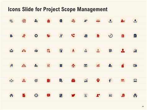 Project Scope Management Powerpoint Presentation Slides Presentation Graphics Presentation