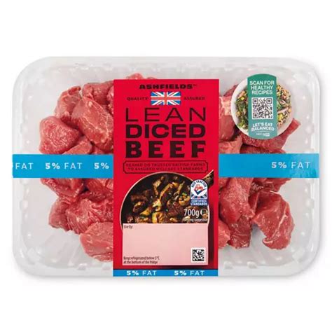British Diced Beef Aldi Uk