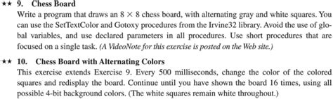 Write In Assembly Language Assignment 10 Is The