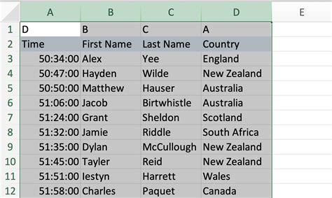 How To Move Columns In Excel 3 Easy Ways Myexcelonline