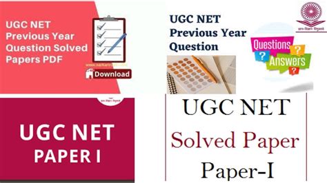 UGC NET JRF Previous Year Solved Question Paper 100 Question Match NET Exam Paper 1 Set 2
