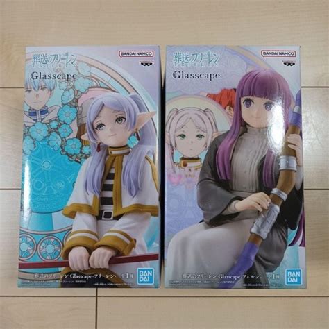Frieren: Beyond Journey's End Glasscape Frieren & Fern Figure Set New Japan | eBay
