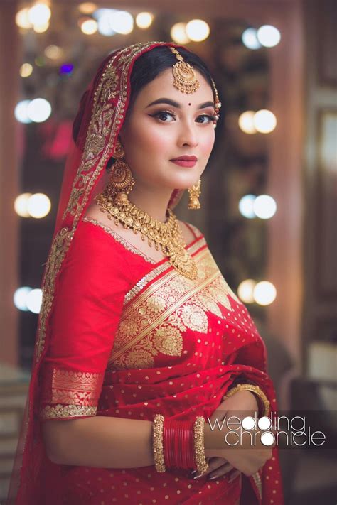 Bengali Bride Bengali Wedding Saree Wedding Designer Sarees Wedding
