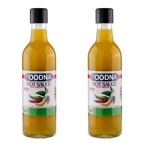 Foodna Yellow Hot Pepper Sauce Pack Of 2 350 Grams Shopipersia