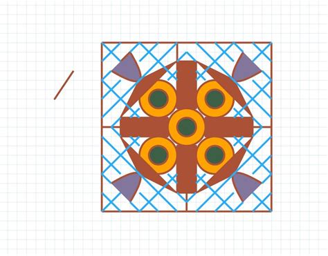 Doodles By Using Graph Paper Art Colorful Symmetrical Doodles That