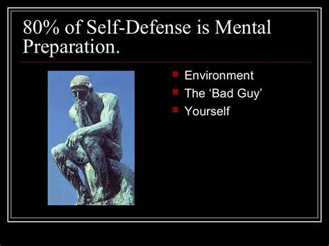 Self Defense Powerpoint Presentation