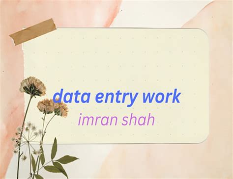 Do Data Entry Typing Work Data Collection Fast Excel Data Wok And Copy