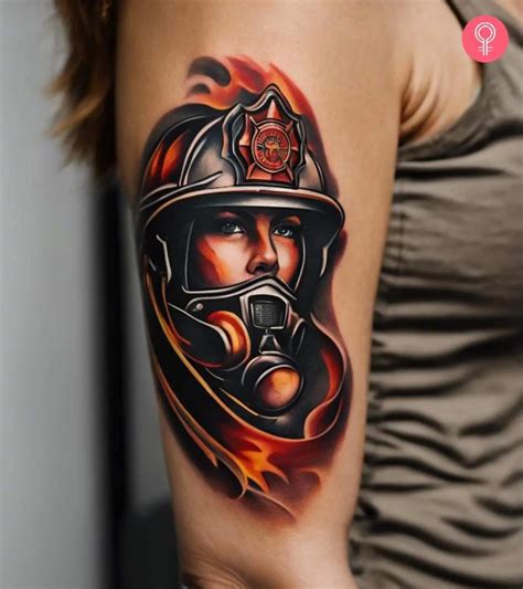 8 Dynamic Firefighter Tattoos That Fit Your Style