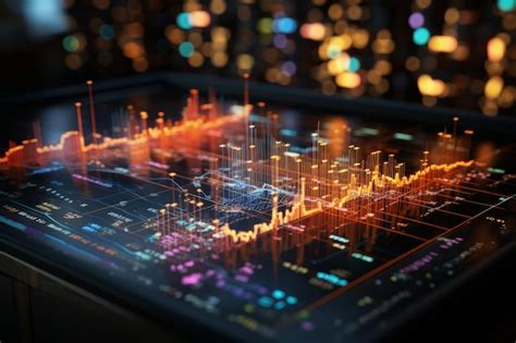 Premium Ai Image Ai Algorithm Analyzing Financial Data Generative Ai