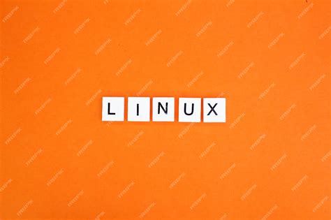 Premium Photo Letters Of The Alphabet With The Word Linux Internet