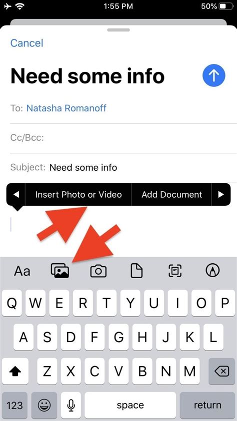 how to use mail s new formatting and attachments toolbar in ios 13 for