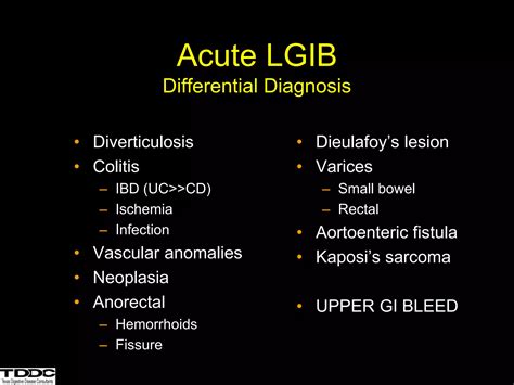 Acute Gi Bleed Management 070212 Ppt