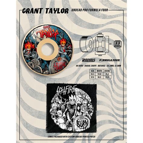 Spitfire Grant Taylor Undead Radials F4 99du Beyond