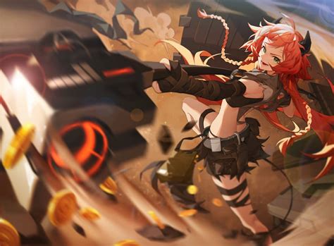 Croissant And Croissant Arknights Drawn By Hidor Danbooru