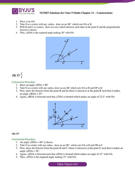 Ncert Solutions For Class 9 Maths Chapter 11 Constructions The Advansity Portal For Everyone