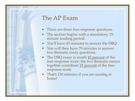 PPT - The Free Response Question PowerPoint Presentation, free download ...