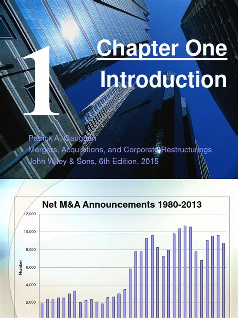 Ch01 Introduction Pdf Mergers And Acquisitions Leveraged Buyout