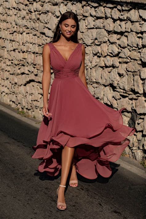 Robe Lyne Cocktail R058l Showroom Lyne Mariage