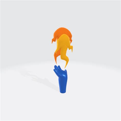 Fireball Low Poly 3d Model Free Glb Download Get3dmodels