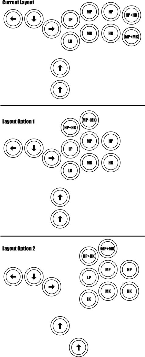 hitbox button layout r streetfighter
