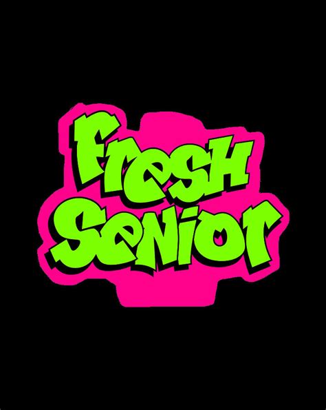 Class Of 2021 Senior Year 90s Fresh Tv Style Graduating Grad Digital