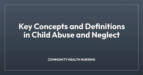 Community Health Nursing • Bns Institute