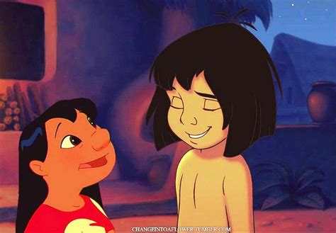 Disney Crossover Photo Lilo Mowgli Disney Crossover Disney Disney