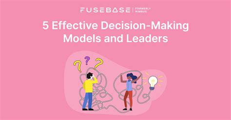 Effective Decision Making Models Learning How To Decide Fusebase