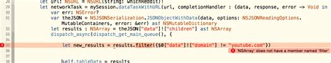 Ios Filtering Nsarray Of Dictionaries In Swift Stack Overflow