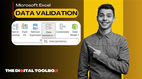 Master Data Validation And Dropdown Lists In Excel Step By Step Guide For Efficiency Youtube