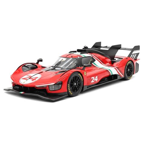 Look Smart Ferrari 2023 499p Le Mans 24h Modèle Réduit En Résine à L