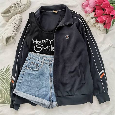 Oversized Aesthetic Jacket Korean Womens Fashion Coats Jackets And