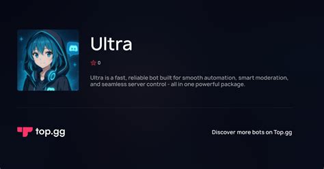 add ultra discord bot the 1 discord bot and discord app list