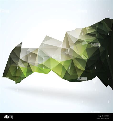 Geometric Triangular Abstract Vector Background Stock Vector Image And Art Alamy