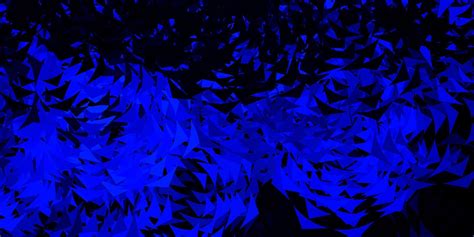 Dark Blue Vector Pattern With Polygonal Style 9912416 Vector Art At Vecteezy