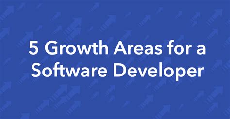 Growth Areas For A Software Developer