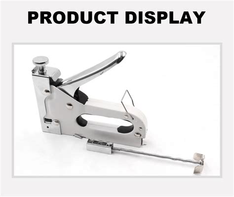 Manual Gs Tacker Stapler Framing Wood Sewing Fence Manual Hand Tool