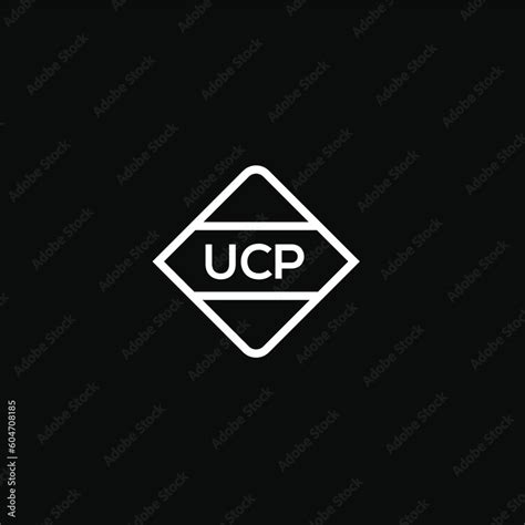 Ucp Letter Design For Logo And Icon Ucp Monogram Logo Vector