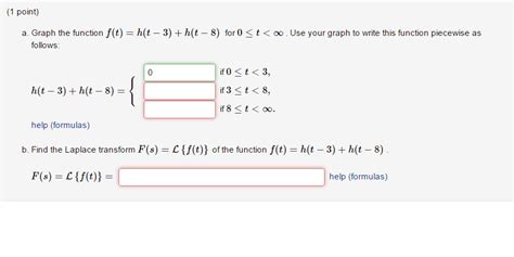 Solved Graph The Function Use Your Graph To Write This