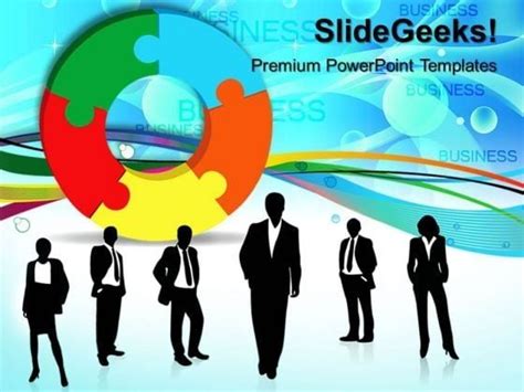 Puzzle With Team People PowerPoint Templates And PowerPoint Themes 0512