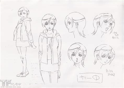 Sally Jones Model Sheets