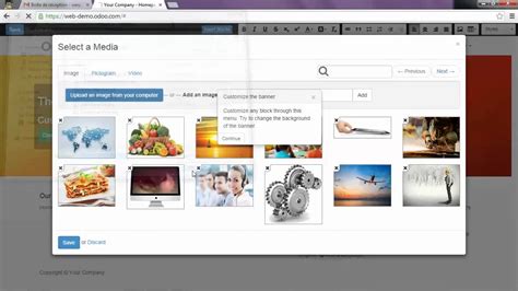 Website Builder Build Your First Pages In Odoo Youtube