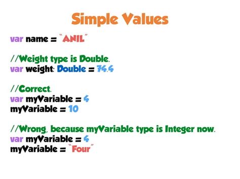 Swift Programming Language Ppt