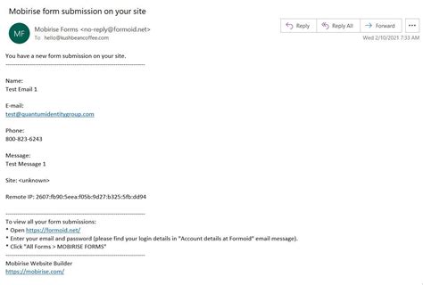How To Remove Mobirise Website Builder From Contact Form Footer Mobirise Forums
