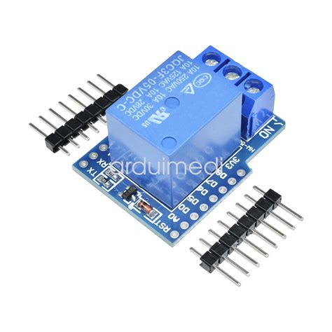 wemos d1 mini relay shield 5v 12v development board india ubuy