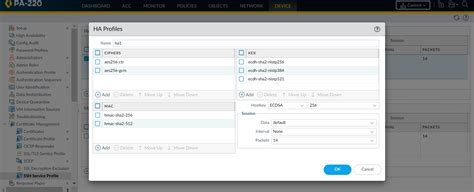 Configure An Ssh Service Profile