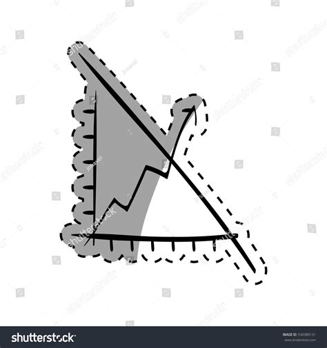 Cartesian Map Graph Icon Vector Illustration Stock Vector Royalty Free
