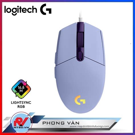 Logitech G203 Lilac Game Mouse Purple Shopee Malaysia