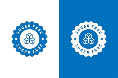 Premium Vector Sugar Free Label Sticker Or Symbol Sugar Free Icon