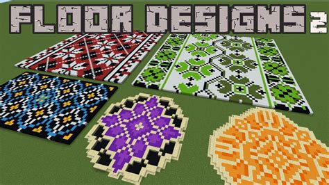 Best Minecraft Floor Designs